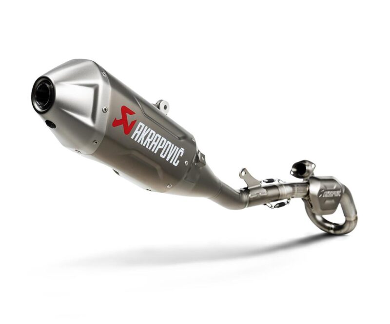 Akrapovic race exhaust full system Titanium KX450 - Kawasaki Parts ...